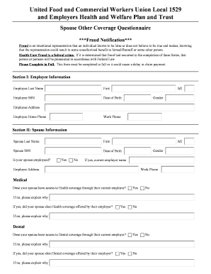 Fillable Online bams Spouse Other Coverage Formpdf Fax Email Print ...