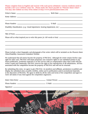 Fillable Online tfrd org Please complete form in English and enclose ...