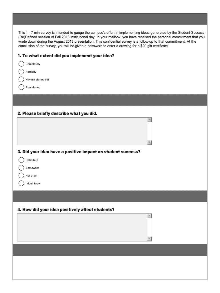 Fillable Online Follow-up Survey - The RP Group Fax Email Print - pdfFiller