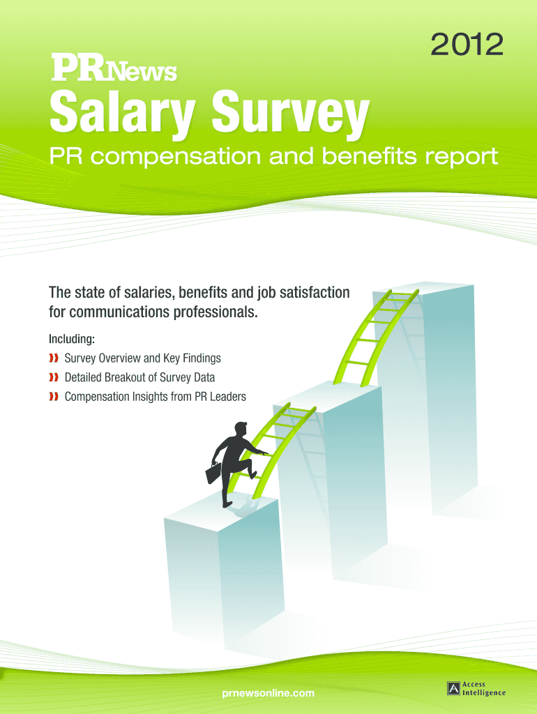 Fillable Online Salary Survey - PR News Fax Email Print - pdfFiller