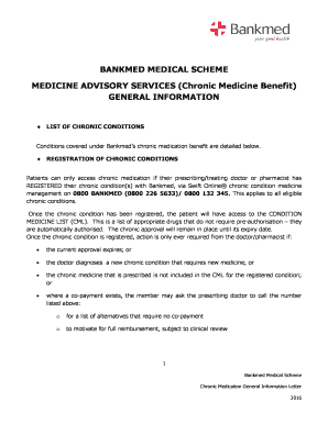 Fillable Online BANKMED MEDICAL SCHEME Fax Email Print - pdfFiller