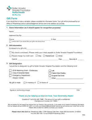 Fillable Online sutteramador Printable PDF form - Sutter Amador ...