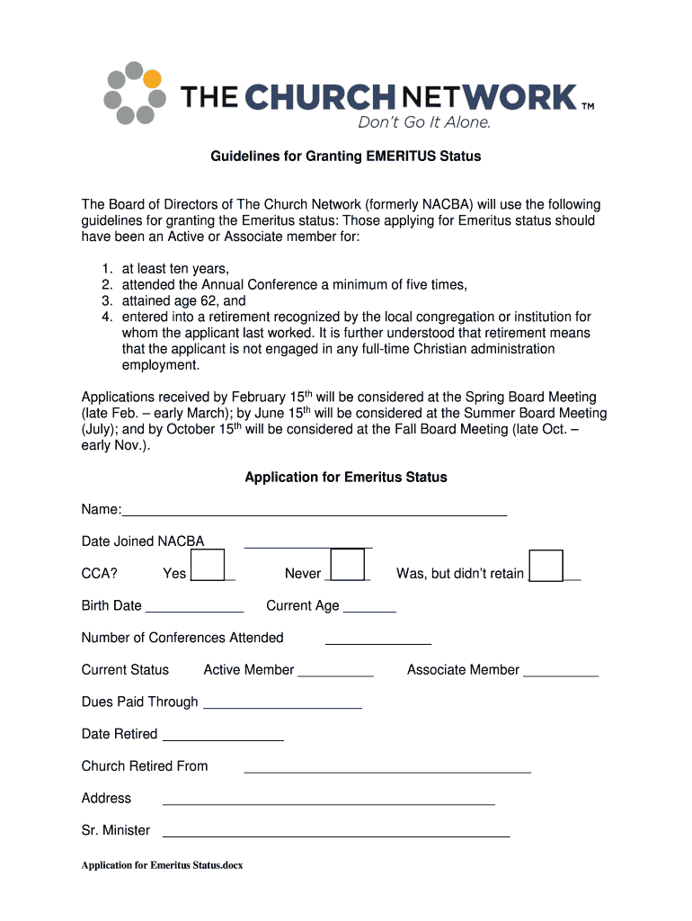 Fillable Online The Board of Directors will use the following ...