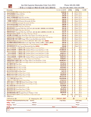Fillable Online keewah Mooncake-order-formpdf - keewah Fax Email Print ...