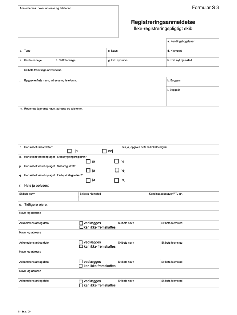 Fillable Online Formular S 3 Fax Email Print - pdfFiller