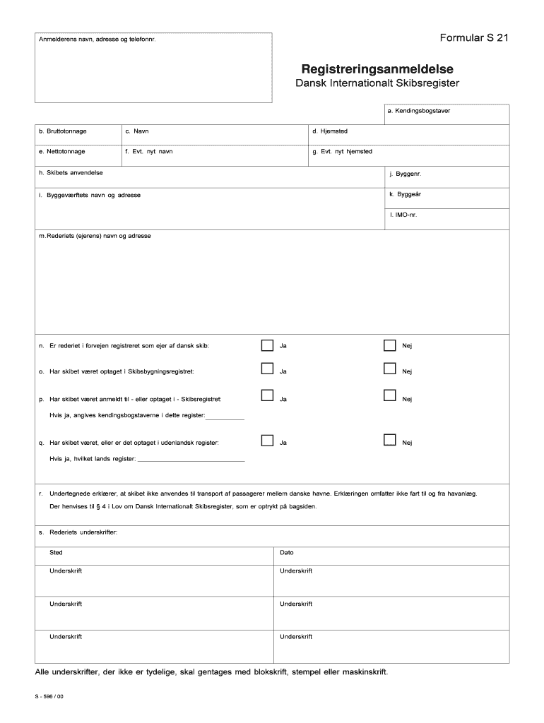 Fillable Online Formular S 21 Fax Email Print - pdfFiller