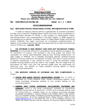 Wbpms - Fill and Sign Printable Template Online