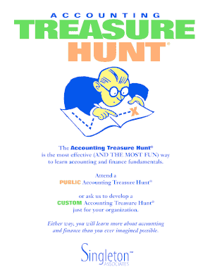 Fillable Online Accounting Treasure Hunt Fax Email Print - pdfFiller