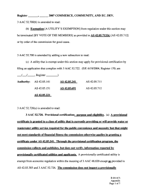 Fillable Online rca alaska r04004.adopted regs. RCA Adopted Regs - rca ...