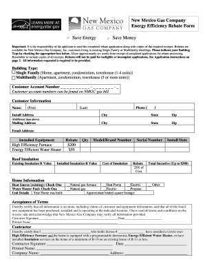 Fillable Online Save Energy Fax Email Print - pdfFiller