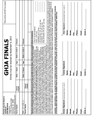 Fillable Online Re - GHJA Fax Email Print - pdfFiller