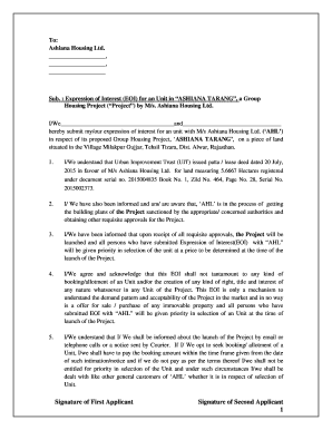 Fillable Online Signature of First Applicant Signature of Second ...