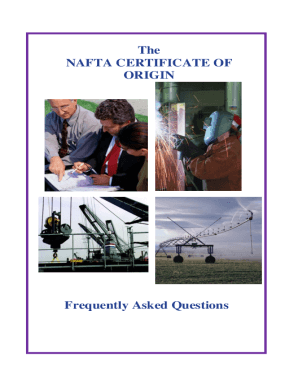 Fillable Online NAFTA Certificate Of Origin: Top 5 Mistakes And How To ...