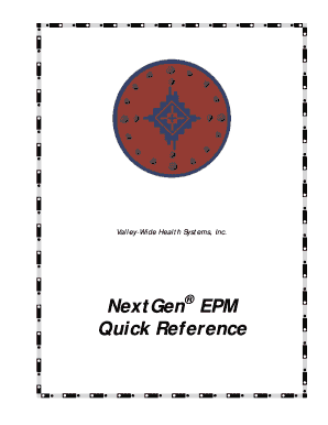 Fillable Online whatmatters NextGen EPM Quick Reference - What Matters ...