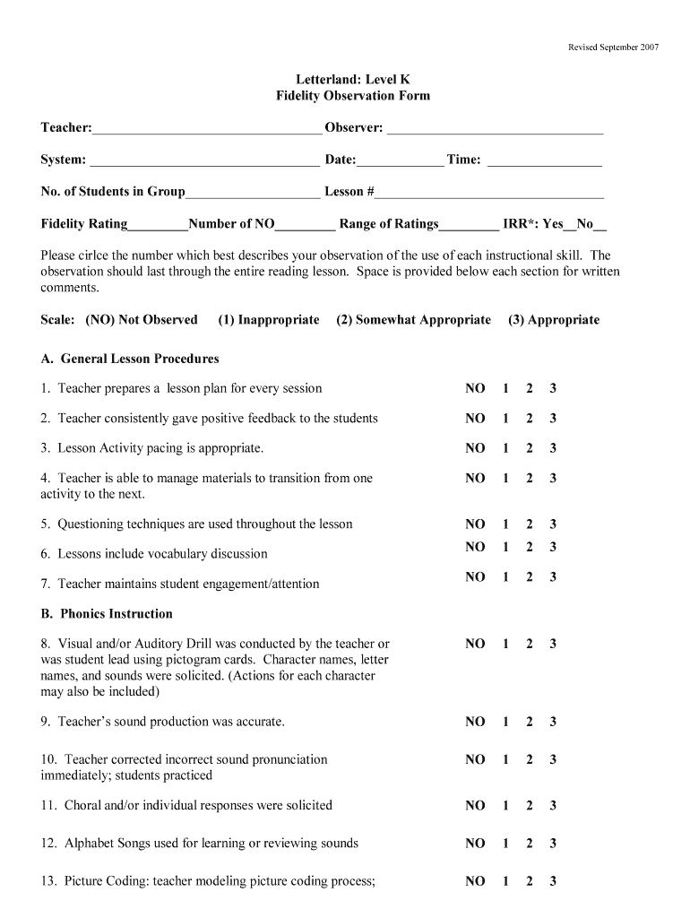 Fillable Online 28 Teacher Read Aloud for comprehension and vocabulary ...