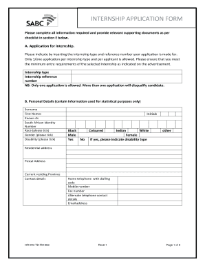 Fillable Online Download Application Form - Opportunities For Africans ...