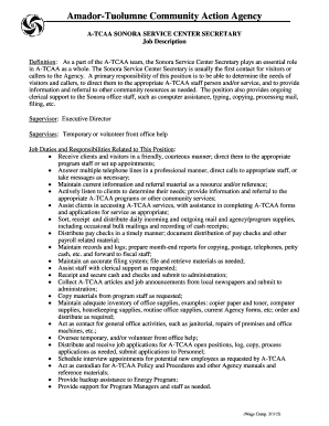 Fillable Online atcaa ATCAA SONORA SERVICE CENTER SECRETARY - atcaa Fax ...