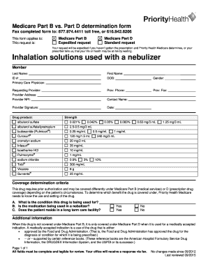 Fillable Online Inhalation Solutions Used With Nebulizer prior ...