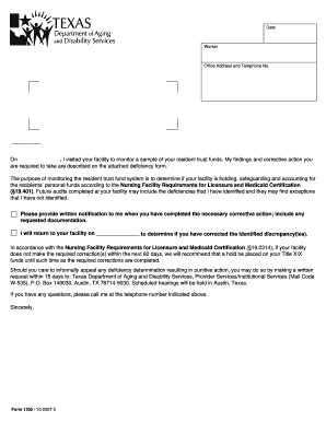 Fillable Online Trust Fund Monitoring Findings Form 1205 Fax Email ...