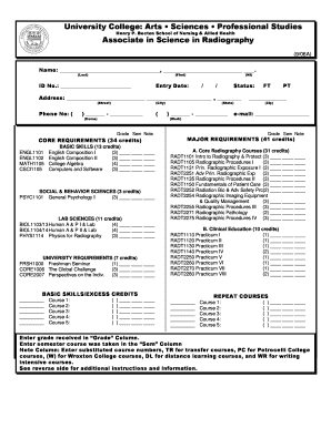 Fillable Online alpha fdu Radiography.doc - alpha fdu Fax Email Print ...