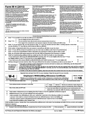 Fillable Online BDownload Form W4b 2015 - A-One Plus Home Health Care ...
