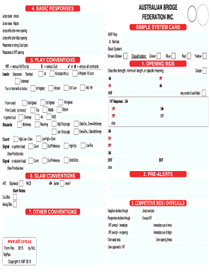 Fillable Online ABFS System Card. Personal Bridge System Card Fax Email ...