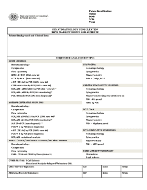 Fillable Online Patient Identification Name DOB MR - JADPRO Fax Email ...
