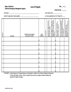 Fillable Online passcom PA-List of Projects - formpdf Fax Email Print ...