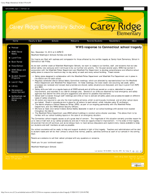 Fillable Online portal wws k12 in Carey Ridge Elementary School PowerIT ...