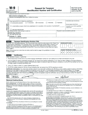 Fillable Online W-9-McCopdf Fax Email Print - pdfFiller