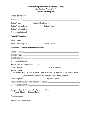 Fillable Online Students home phone Students email Fax Email Print - pdfFiller