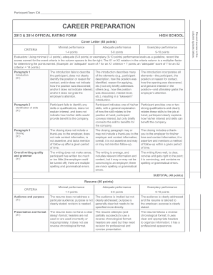 Fillable Online CAREER PREPARATION - Virginia TSA Fax Email Print ...