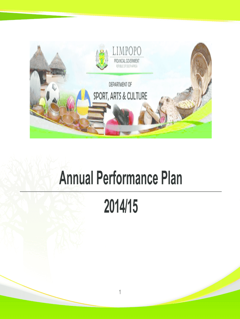 Fillable Online sac limpopo gov Annual Performance Plan 201415 ...