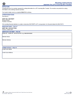 Fillable Online Routing Instructions Fax Email Print - pdfFiller