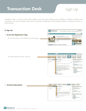 Fillable Online Transaction Desk is a secure online forms platform and ...