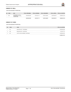 Fillable Online Budget documentsAlberta.ca Fax Email Print - pdfFiller