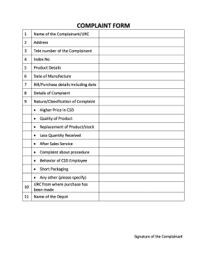 Canteen Register Format - Fill Online, Printable, Fillable, Blank ...