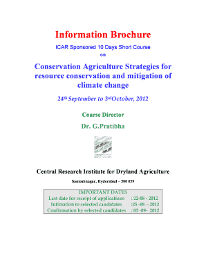 Fillable Online crida Information Brochure - CRIDA - crida Fax Email ...