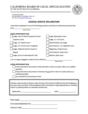 Fillable Online ls calbar ca SAN FRANCISCO, CALIFORNIA 941051617 Fax ...