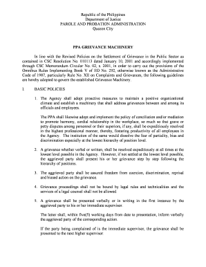 Fillable Online probation gov Republic of the Philippines Department of ...