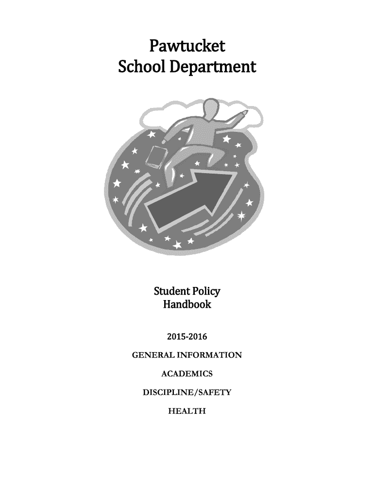 Fillable Online psdri Pawtucket School Department Student Policy ...