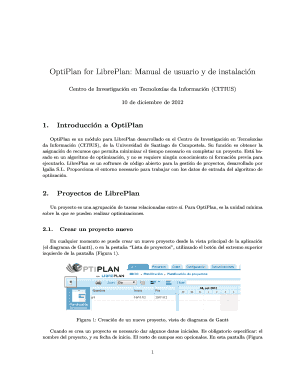Fillable Online OptiPlan for LibrePlan: Manual de usuario y de ...