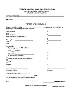 Fillable Online probate cuyahogacounty Probate court of cuyahoga county ...