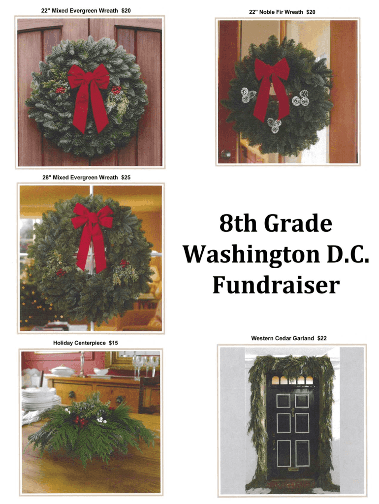 Fillable Online sjsissaquah Wreath Order Form - St. Joseph School Fax ...