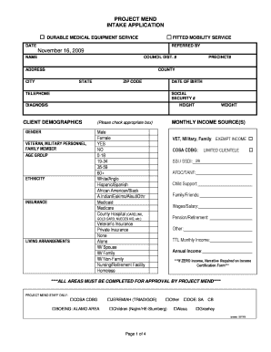 Fillable Online DURABLE MEDICAL EQUIPMENT SERVICE Fax Email Print ...
