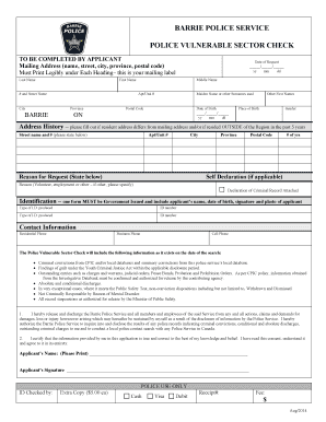 Fillable Online Download fillable Vulnerable Sector Criminal ...