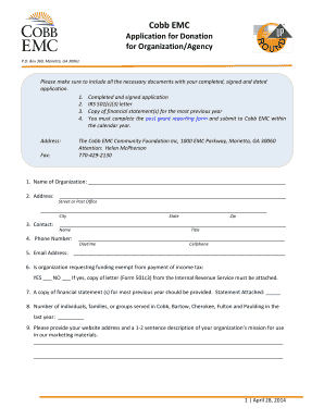 Fillable Online Application for Funds 052314 Fax Email Print - pdfFiller