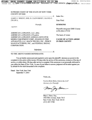 Fillable Online NYSCEF DOC Fax Email Print - pdfFiller