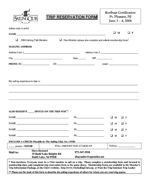 Fillable Online Keelboat Certification Fax Email Print - pdfFiller