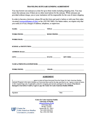 Fillable Online latam ufl Lending Library form Fax Email Print - pdfFiller